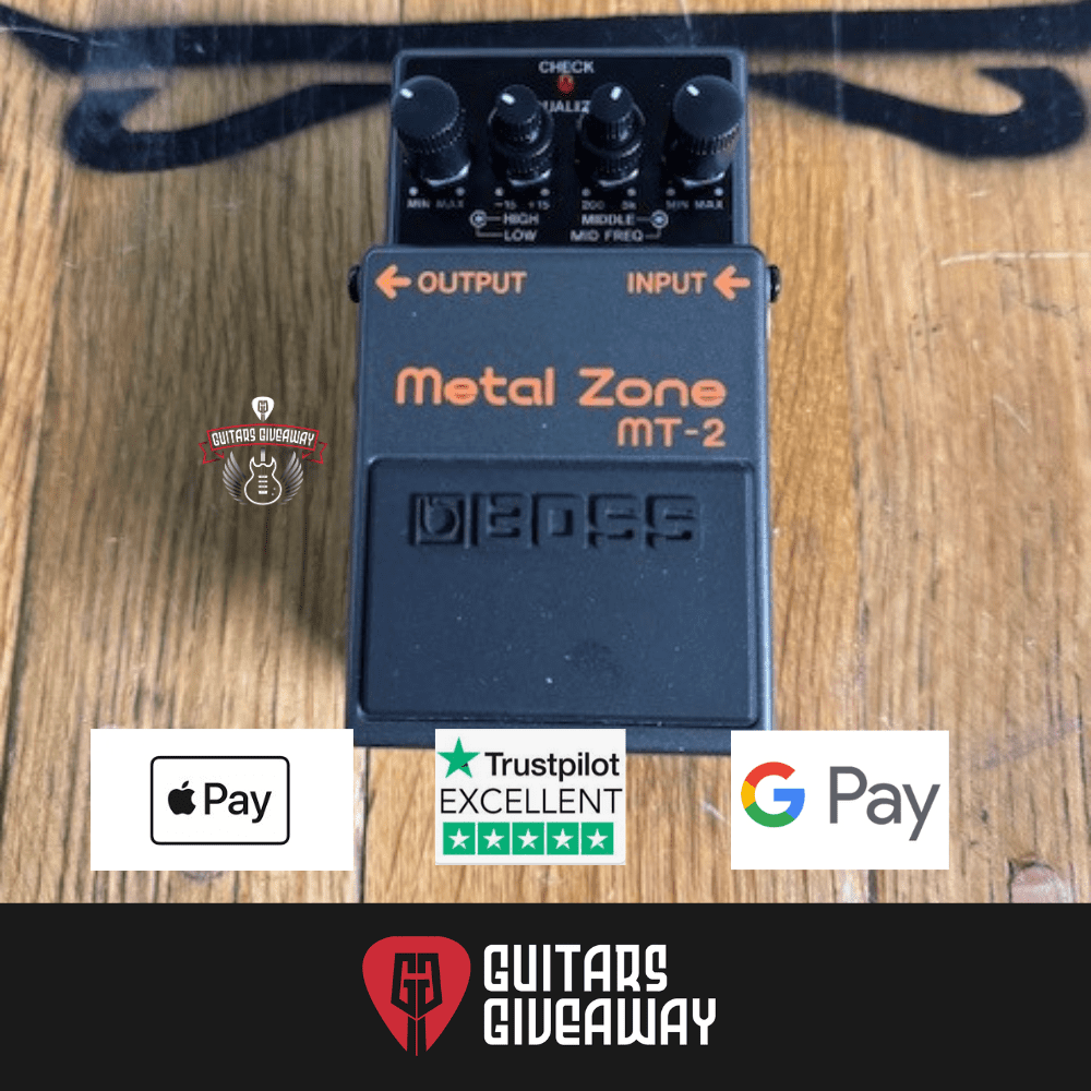 BOSS METAL ZONE MT2 - Guitars Giveaway