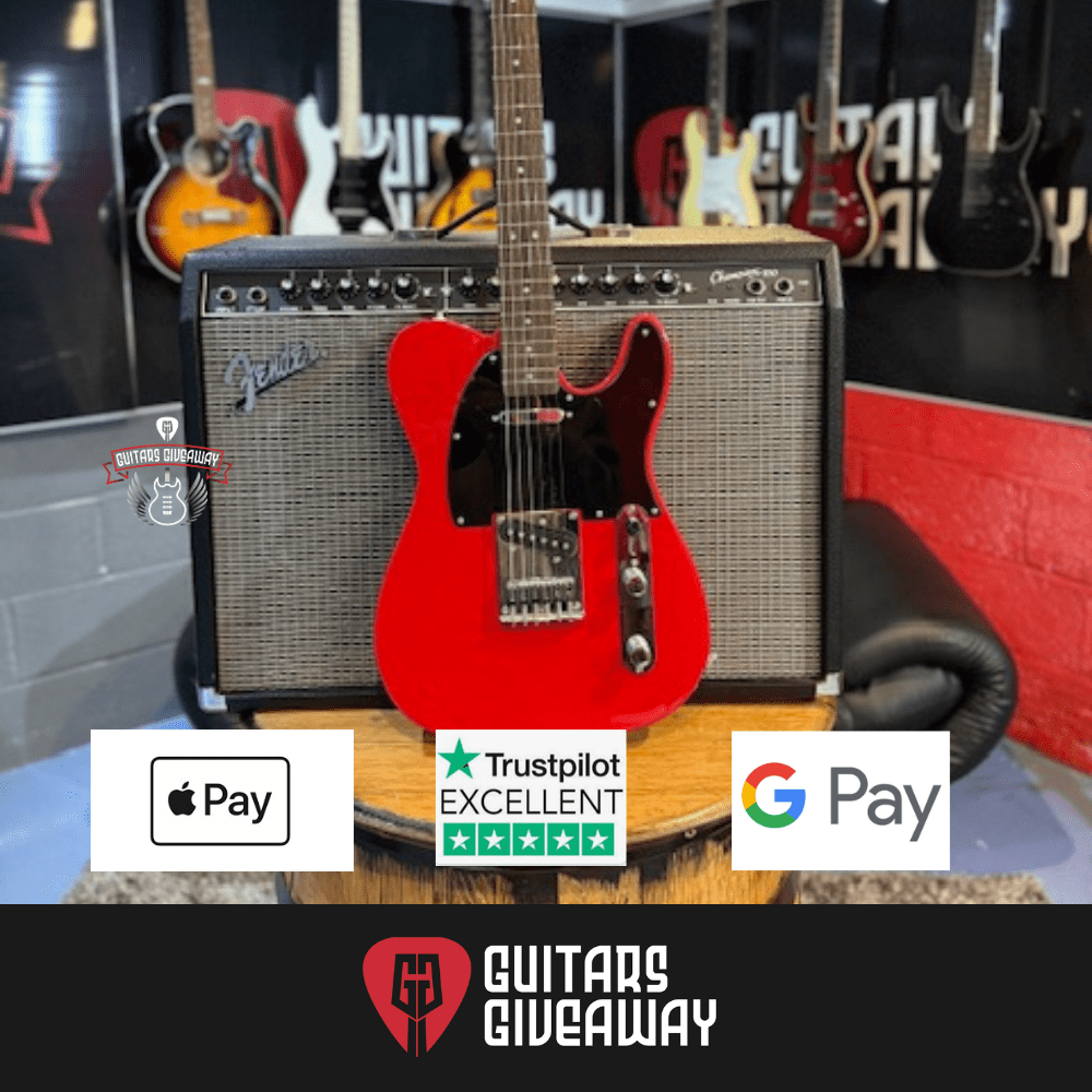 RED SQUIRE TELECASTER - Guitars Giveaway